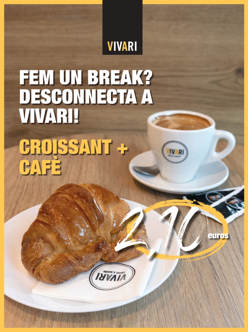 Nuestras promociones - Vivari Coffee & Bakery